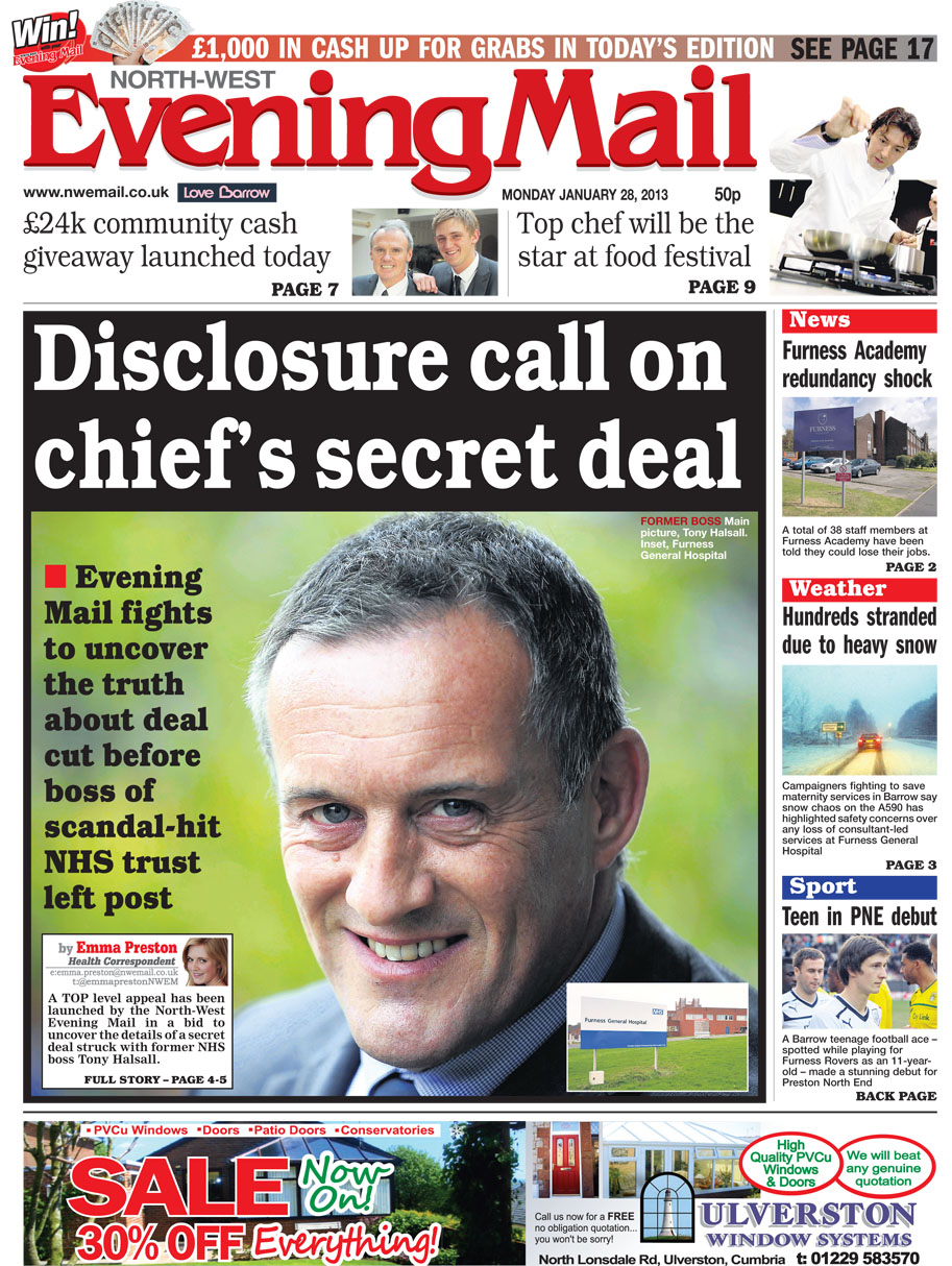 North West Evening Mail gets first full redesign in more than a decade ...