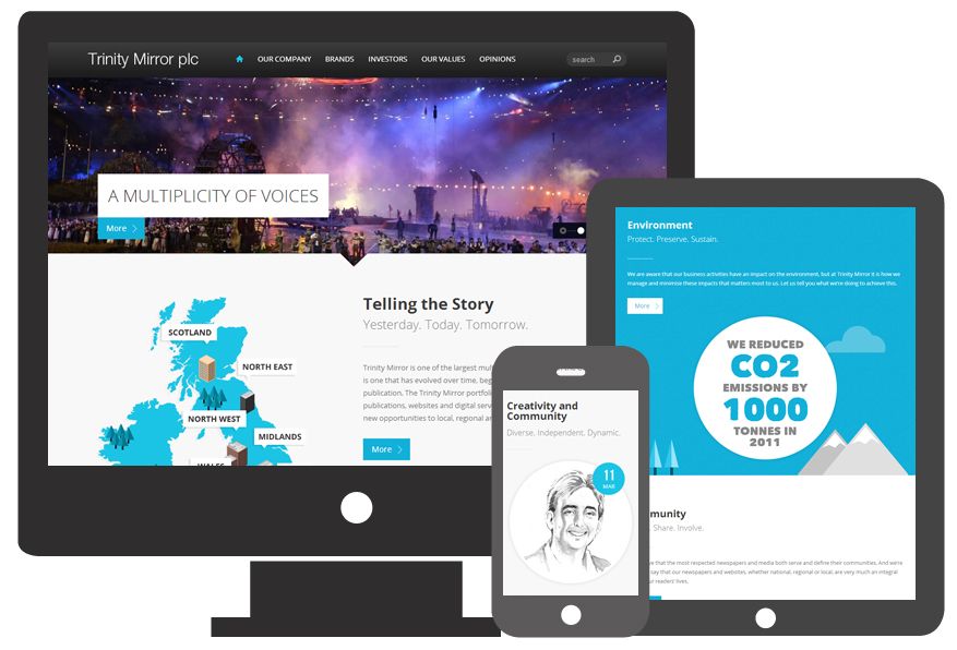 Rippleffect unveils new Trinity Mirror website - Prolific North