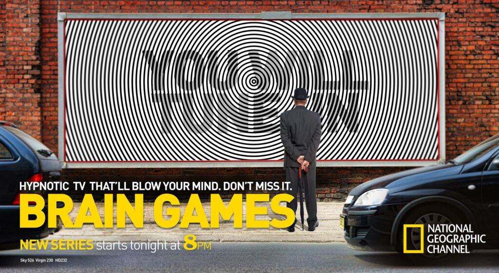 Every1 produces Brain Games ad for National Geographic - Prolific North