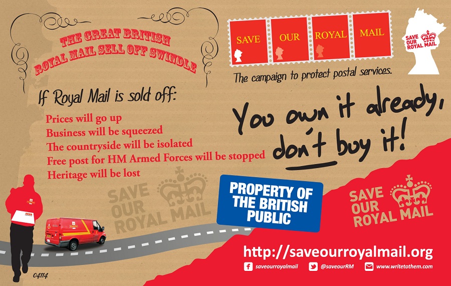 CWU sends for Press Mag Media for Save Our Royal Mail campaign ...