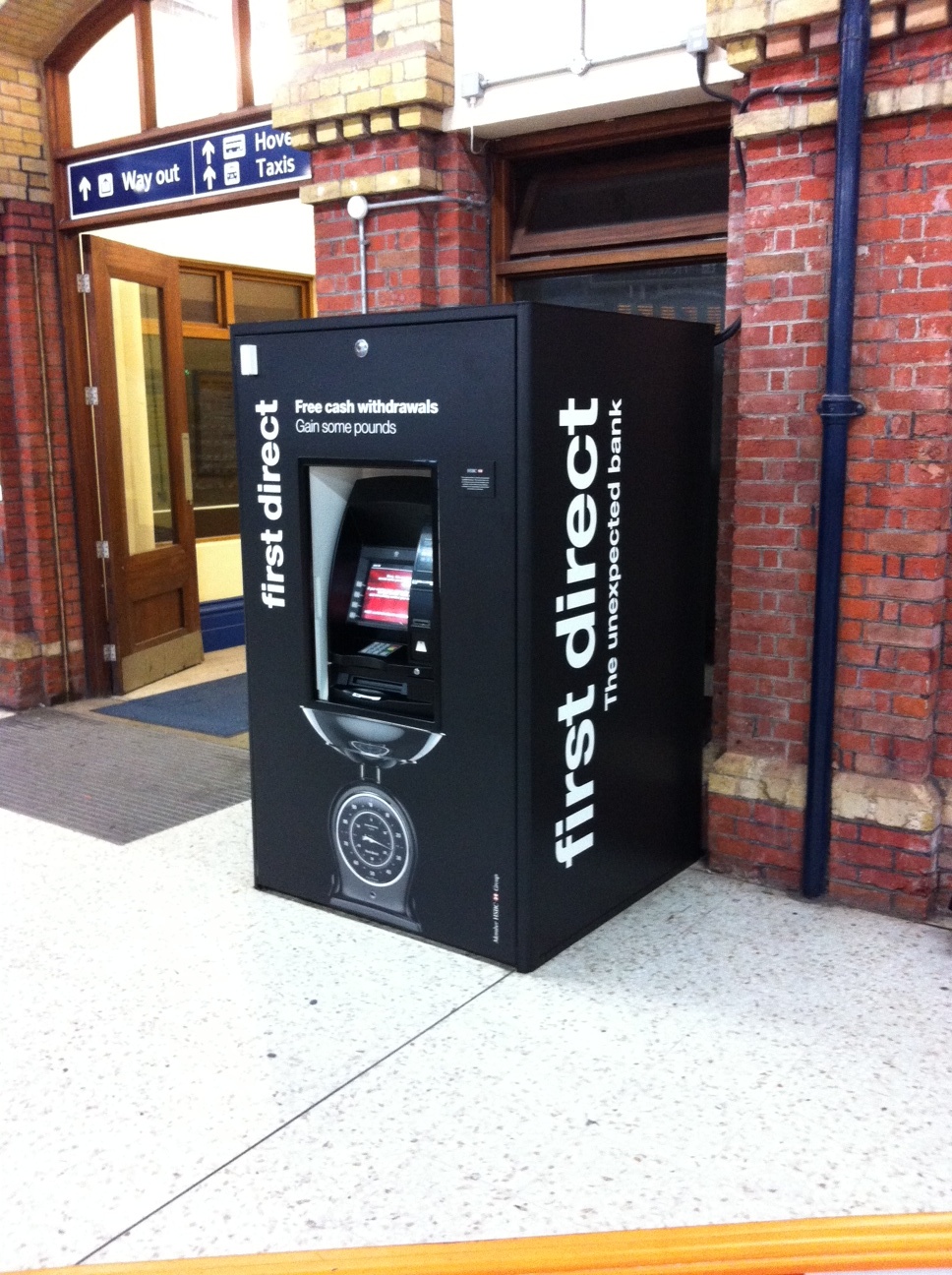 Branded cash machines will see first direct make its high-street debut ...