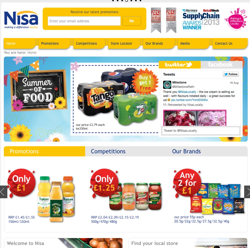 Nisa names Extreme Creations as digital partner - Prolific North