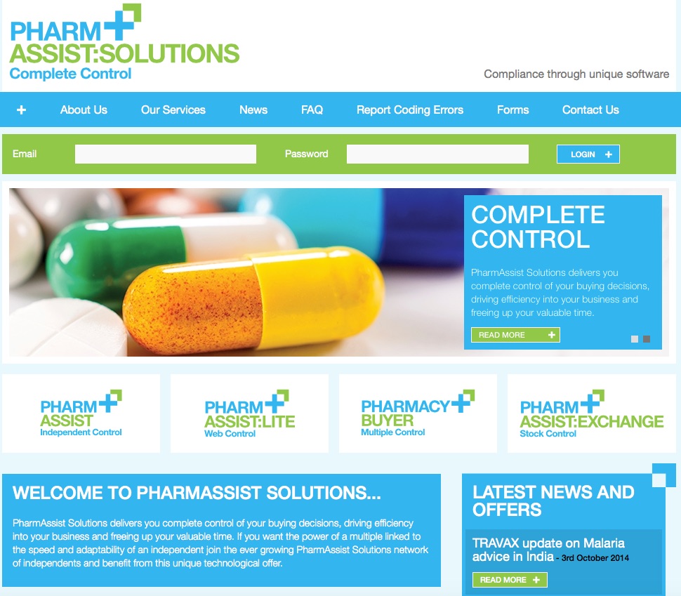 Guerilla produces new brand and website for PharmAssist Solutions ...