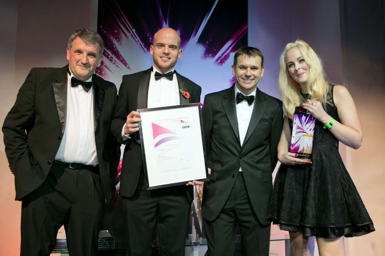 UKFast wins inaugural BBC Digital Excellence Award - Prolific North