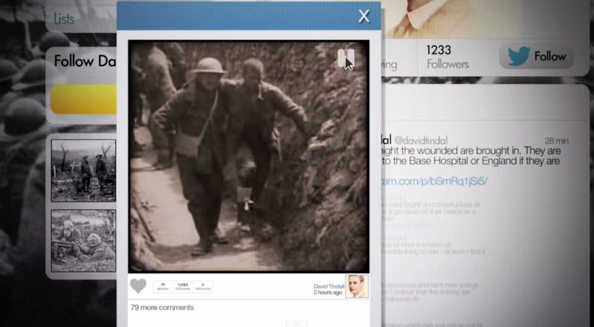 Lion Eyes' WW1 Twitter film wins two awards at Imperial War Museum ...