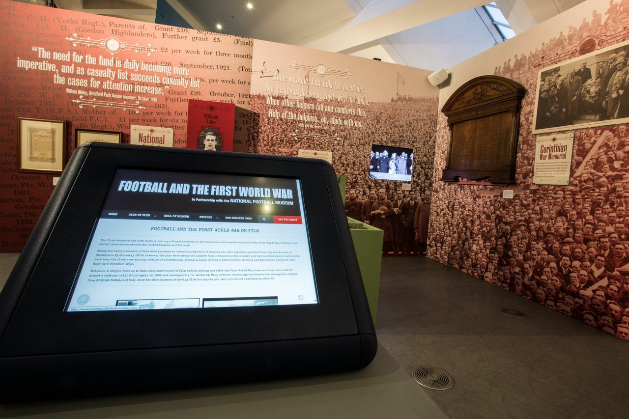 Mather & Co designs WW1 centenary tribute at National Football Museum ...