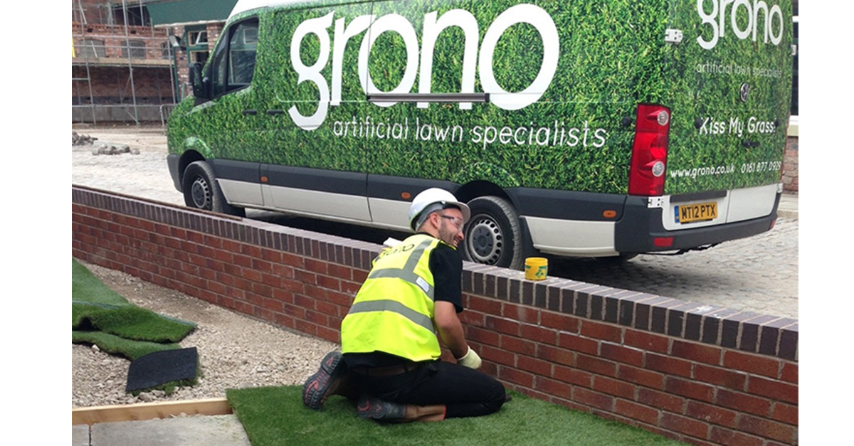 Clock promotes the green green grass of Grono - Prolific North