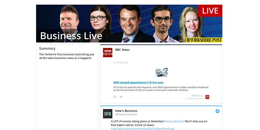The Yorkshire Post launches new digital business news service ...