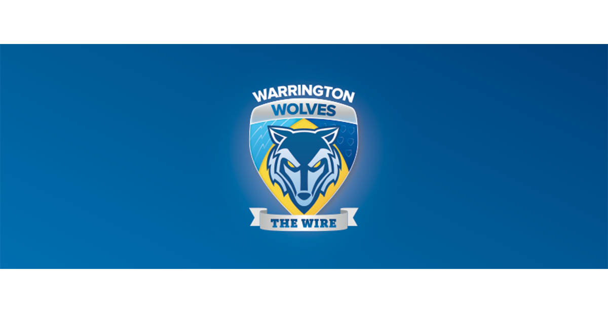 Warrington Wolves rebrand completed by Fogg Associates - Prolific North