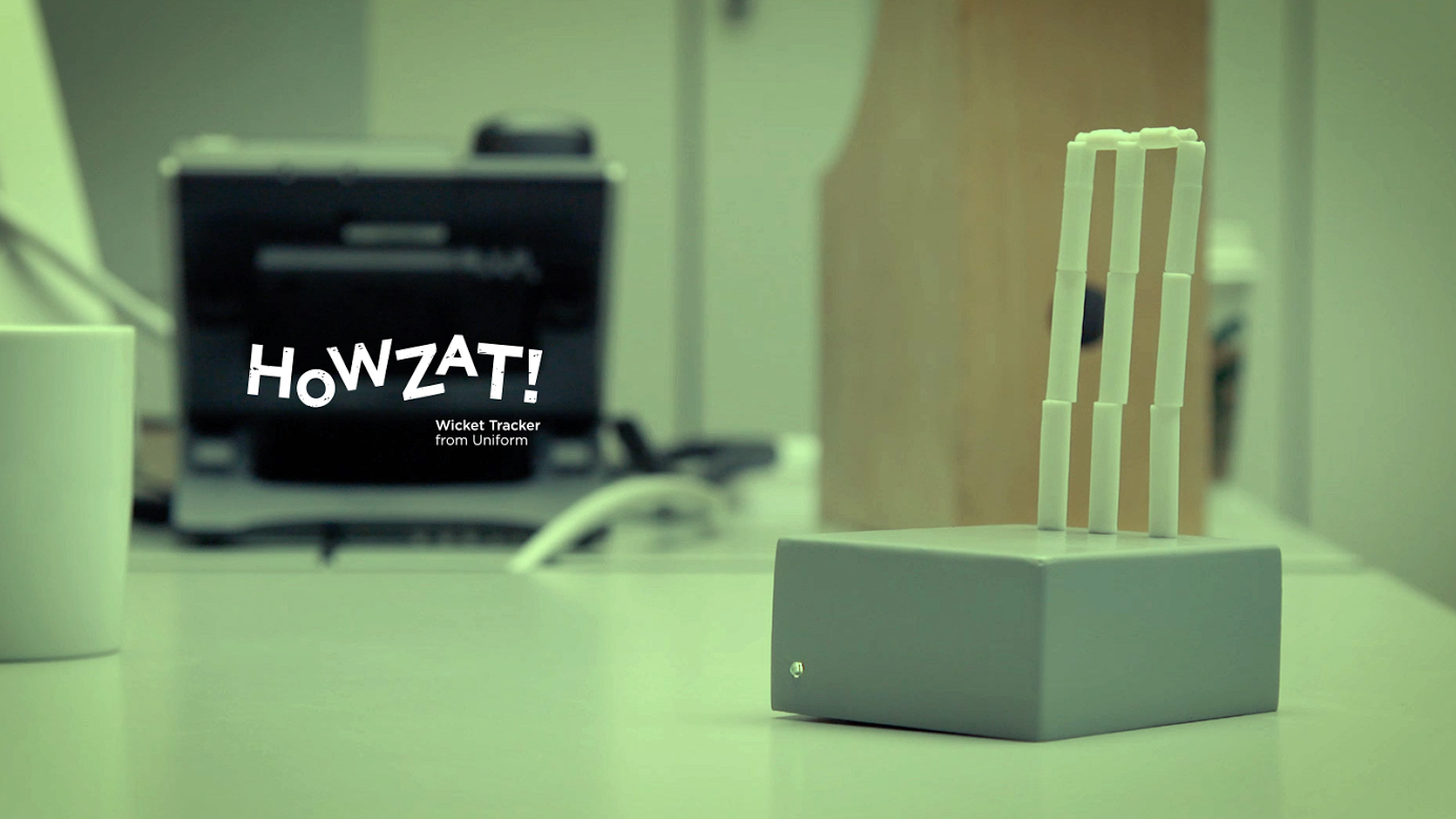 Uniform's staff keep track of Ashes score with "interactive desktop ...