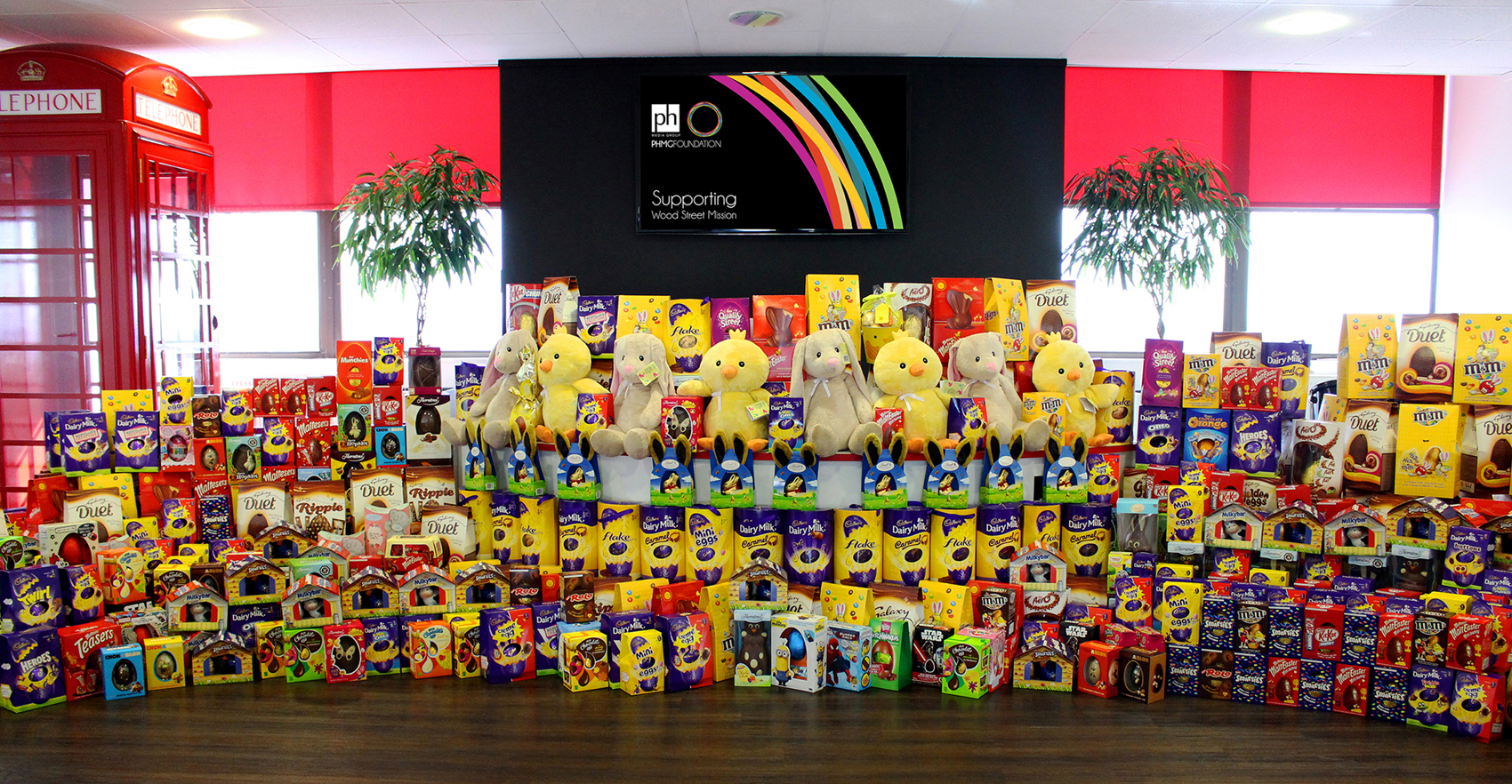 PH Media donates Easter eggs to Wood Street Mission - Prolific North