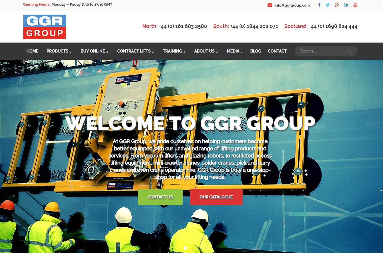 GGR Group unveils new website at Bauma trade fair - Prolific North