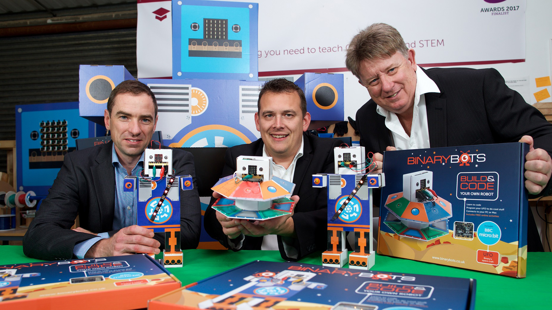 Yorkshire inventor gets backing for robots that teach coding - Prolific ...