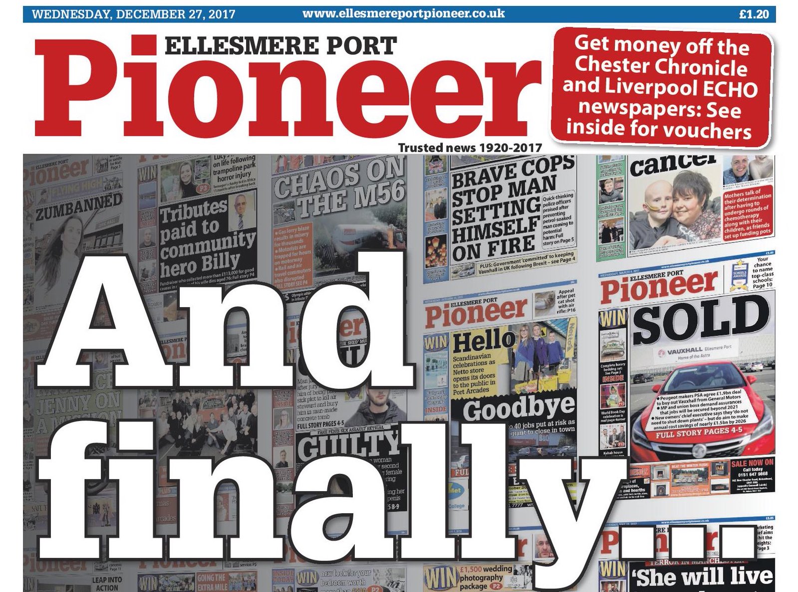 Ellesmere Port Pioneer closed by Trinity Mirror after 97 years ...