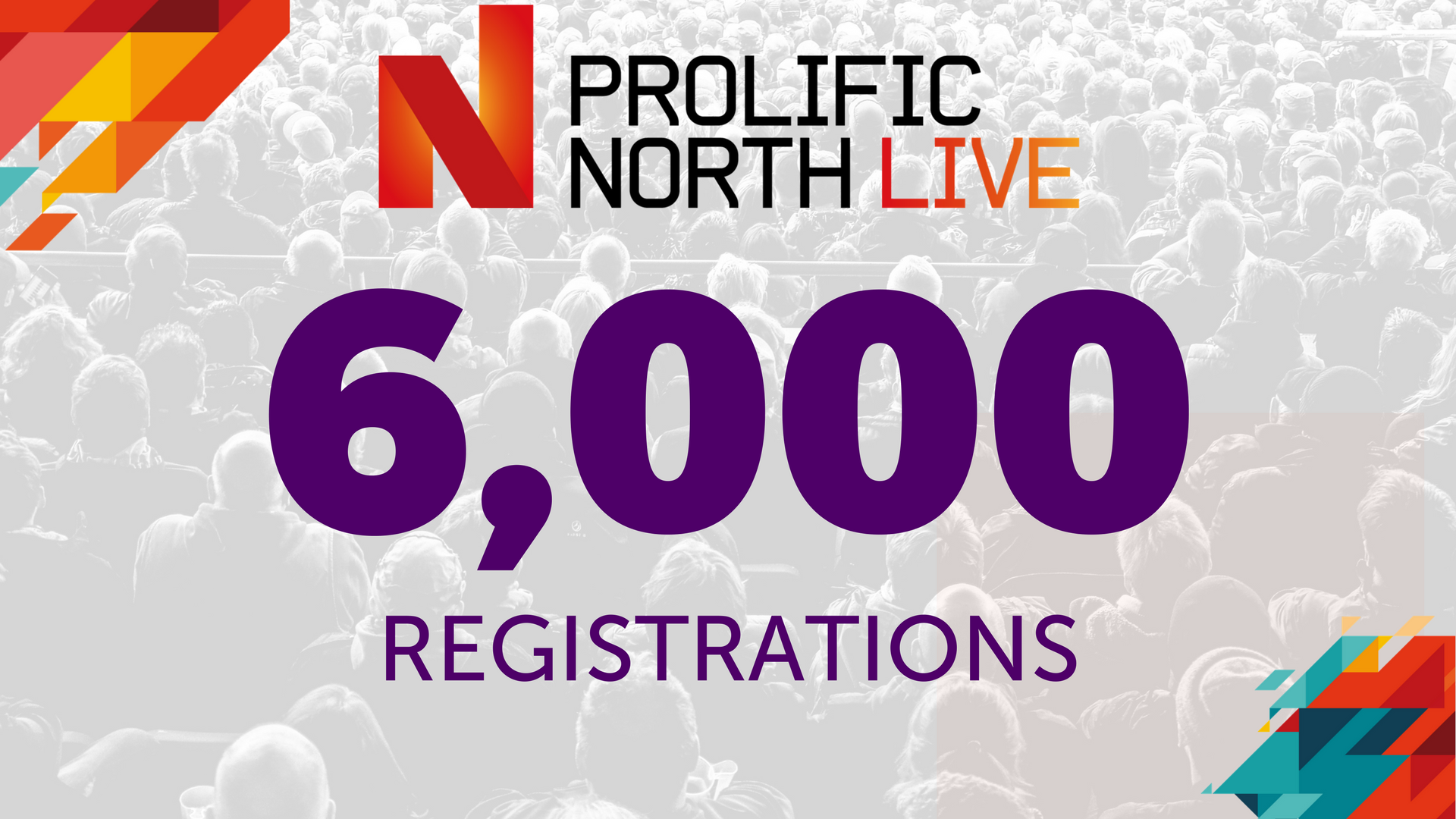 Join more than 6,000 who have now signed up for Prolific North Live ...