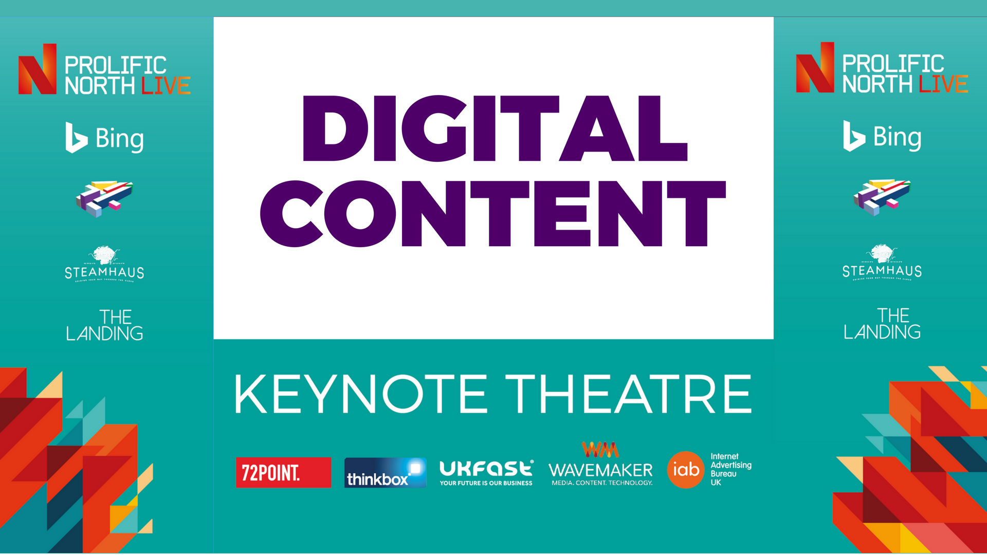 Here are the Keynote digital content speakers at the Prolific North ...