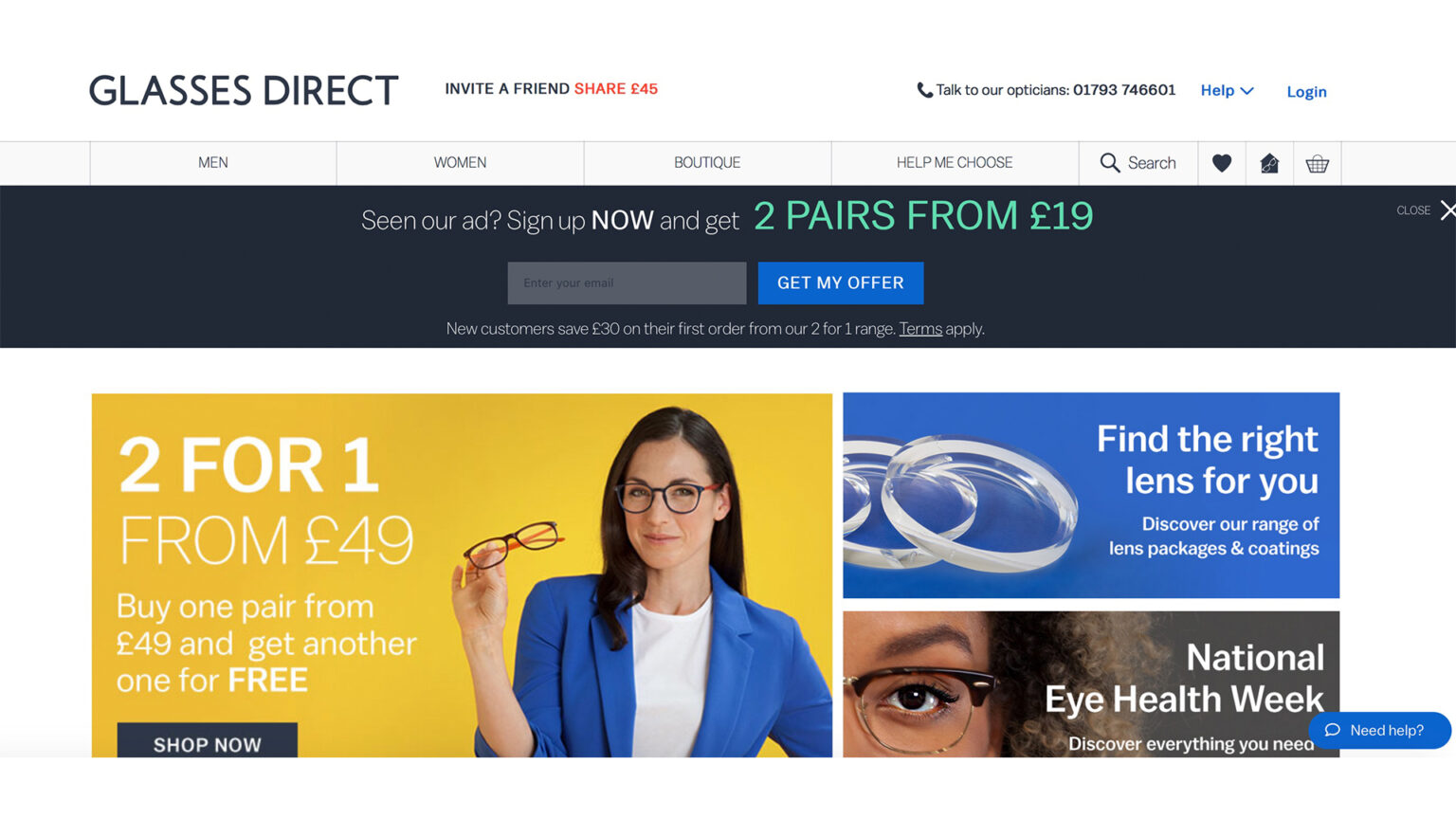 Glasses Direct appoints User Conversion - Prolific North