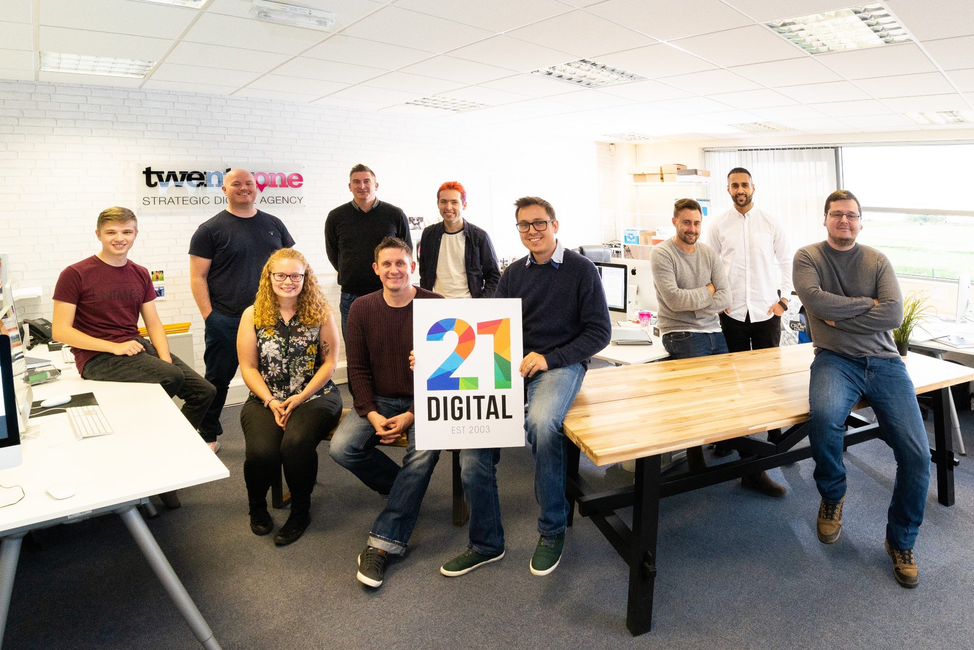 Blackburn's Twentyone rebrands to 21Digital - Prolific North