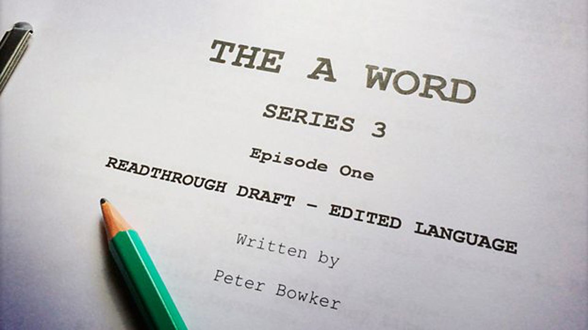 Filming starts on series three of The A Word - Prolific North