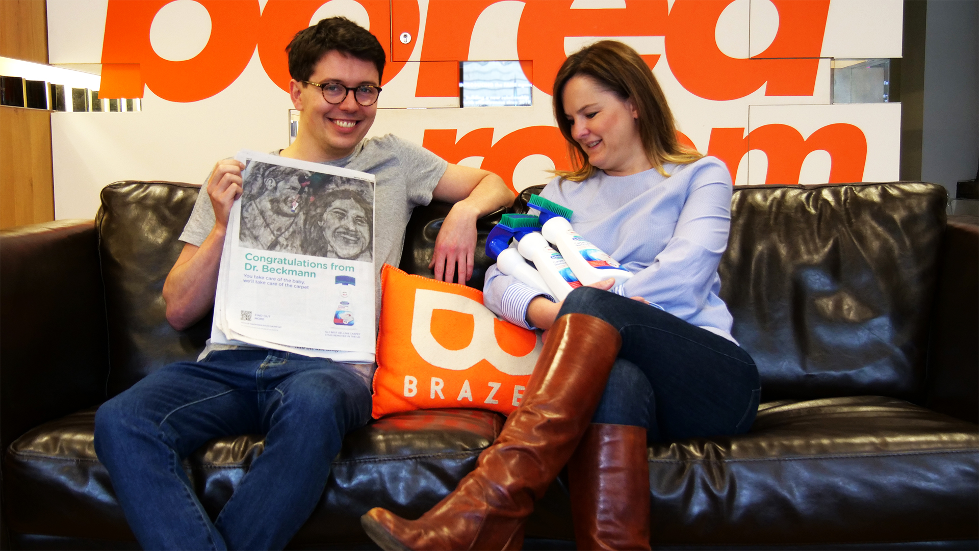 Brazen cleans Meghan and Harry out of a carpet to celebrate Royal birth - Prolific North