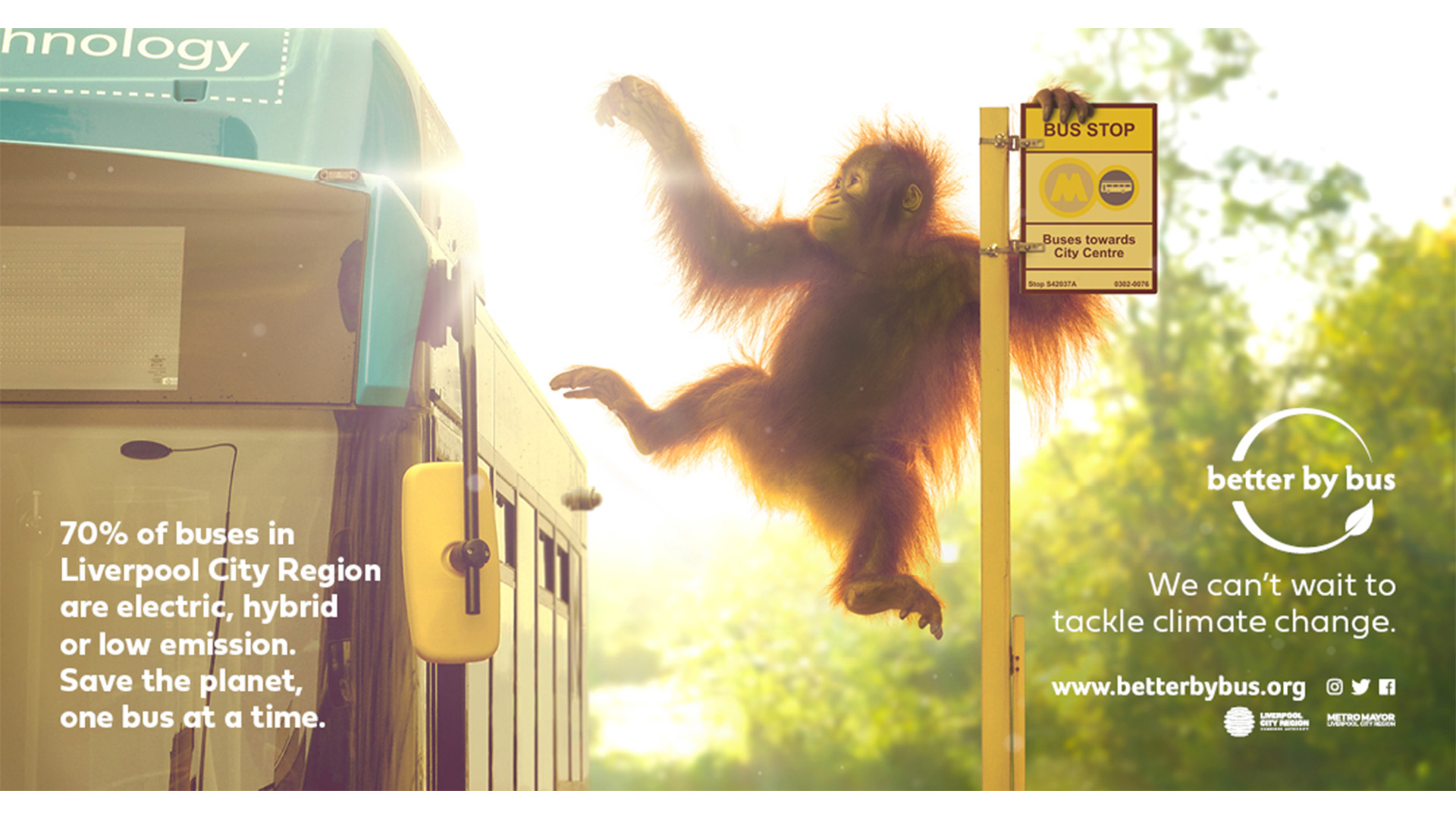 Climate change message behind new Better by Bus campaign - Prolific North