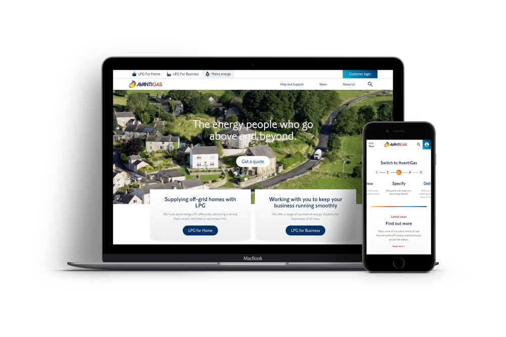 Sheffield agency powers new website for energy supplier AvantiGas ...