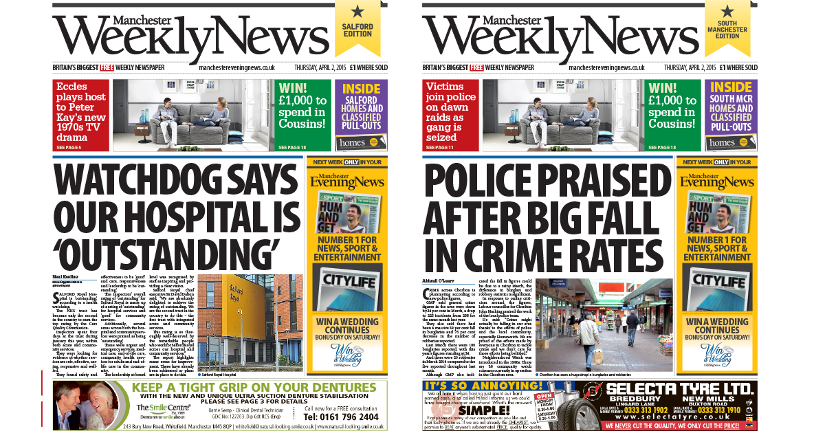 Manchester Weekly News launches today - Prolific North