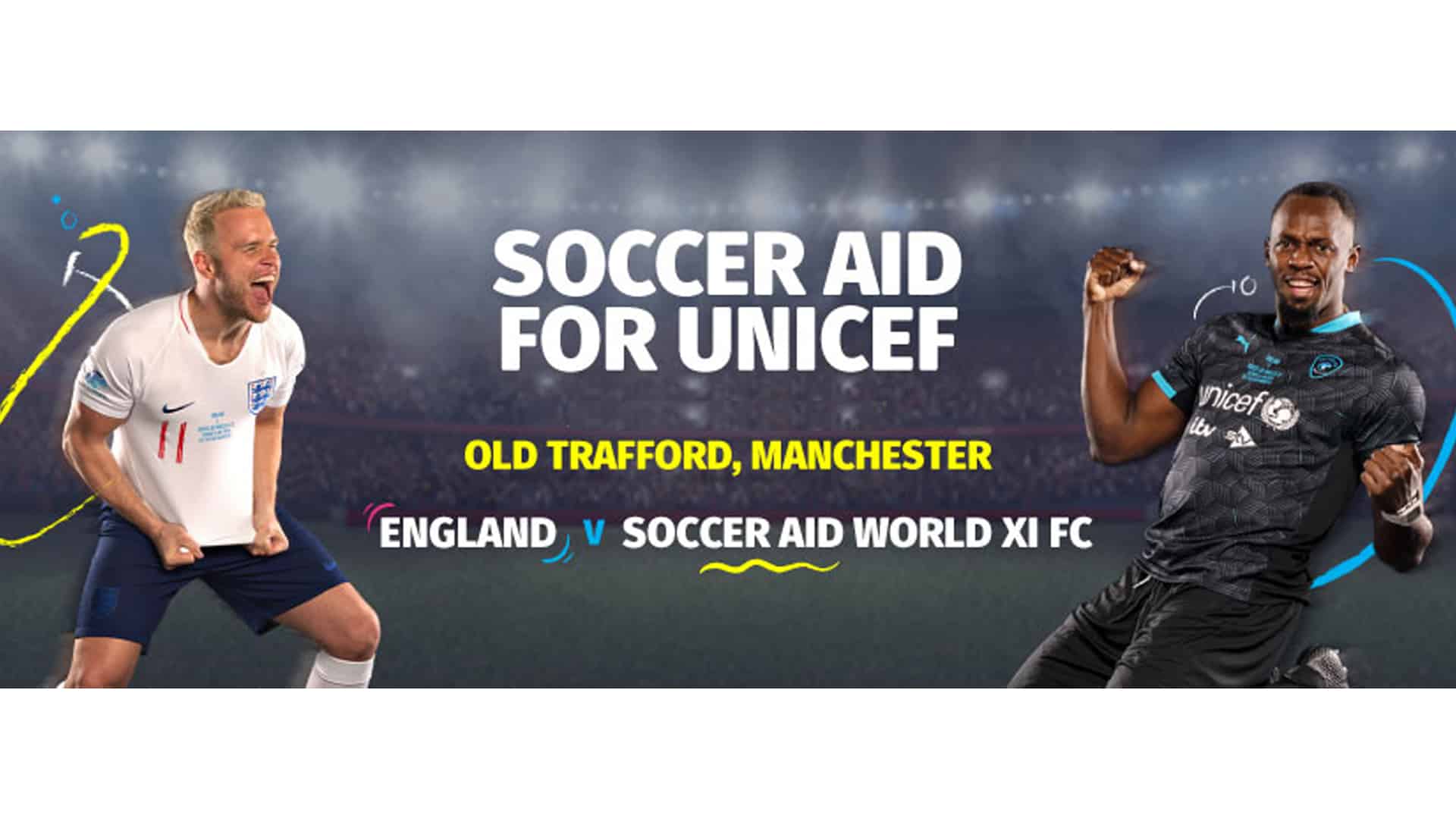 Soccer Aid returns to Old Trafford - Prolific North