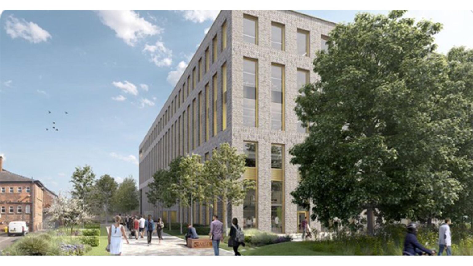Work begins on £21million science and tech park in Manchester ...