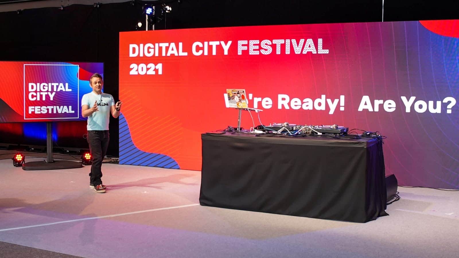 The full programme of Digital City Festival content gets underway today ...