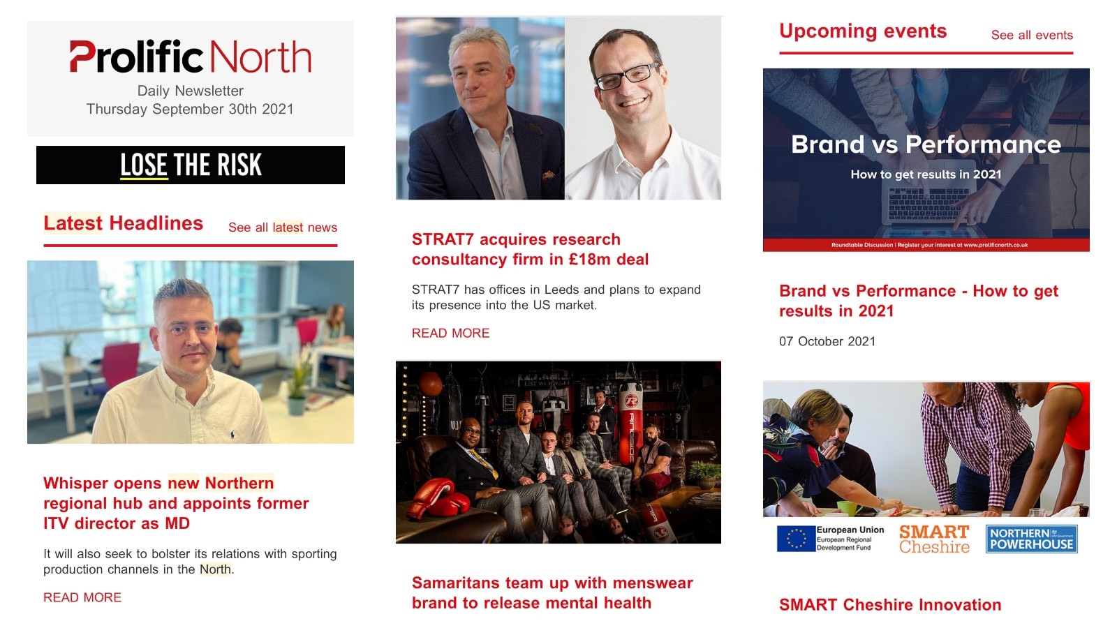 Unveiling a new look for the Prolific North newsletter - Prolific North