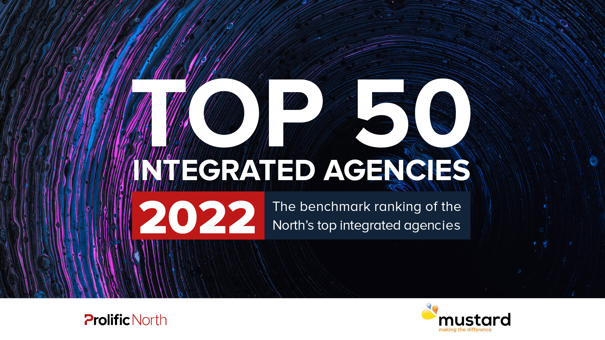 The Prolific North Top 50 Integrated Agencies 2022 - Prolific North
