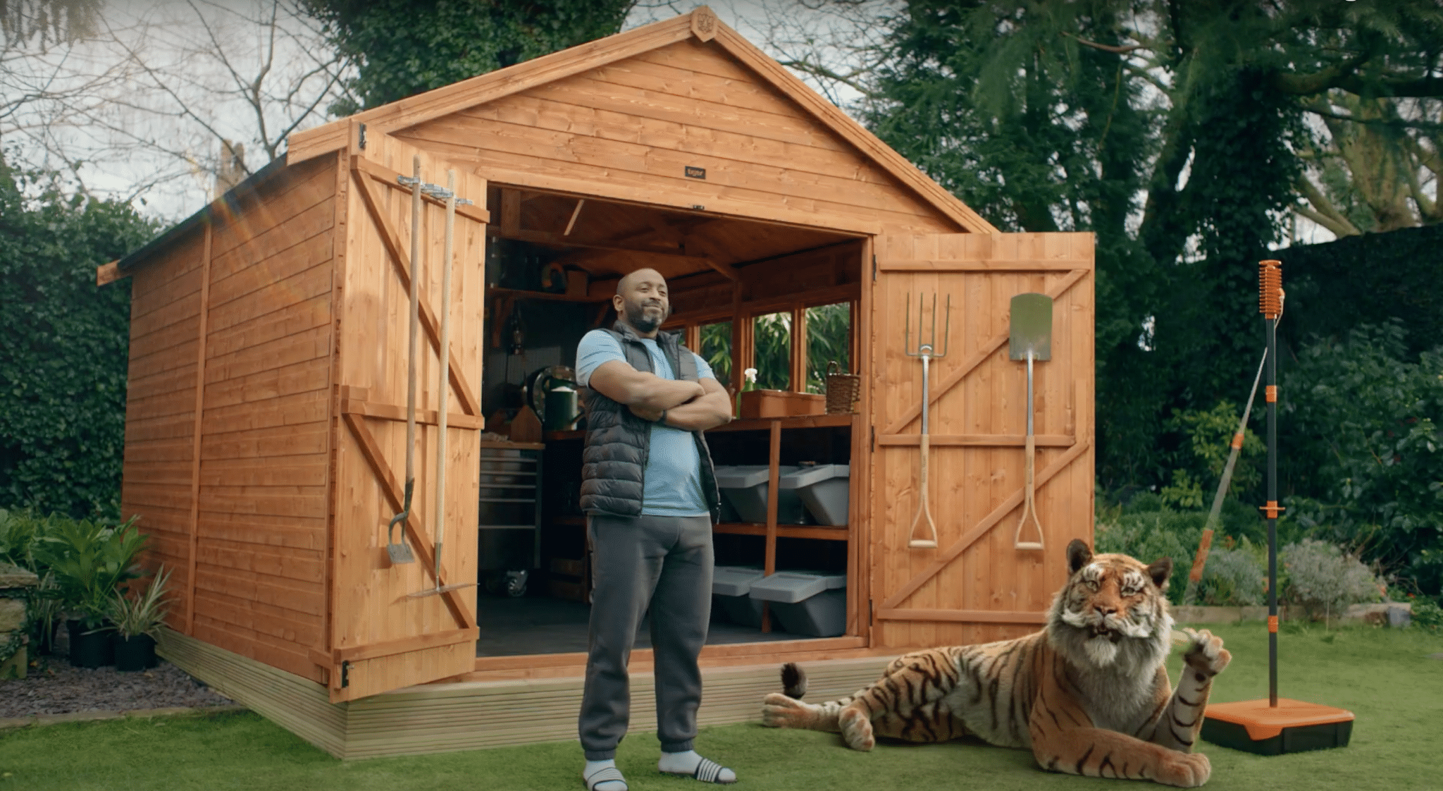 Propaganda goes wild with new TV advert for Tiger Sheds - Prolific North