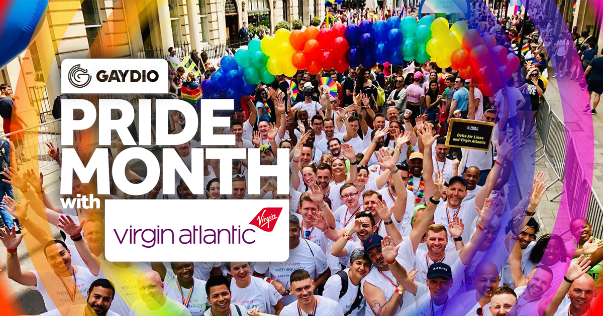 Virgin Atlantic partners with radio station Gaydio for Pride Month ...