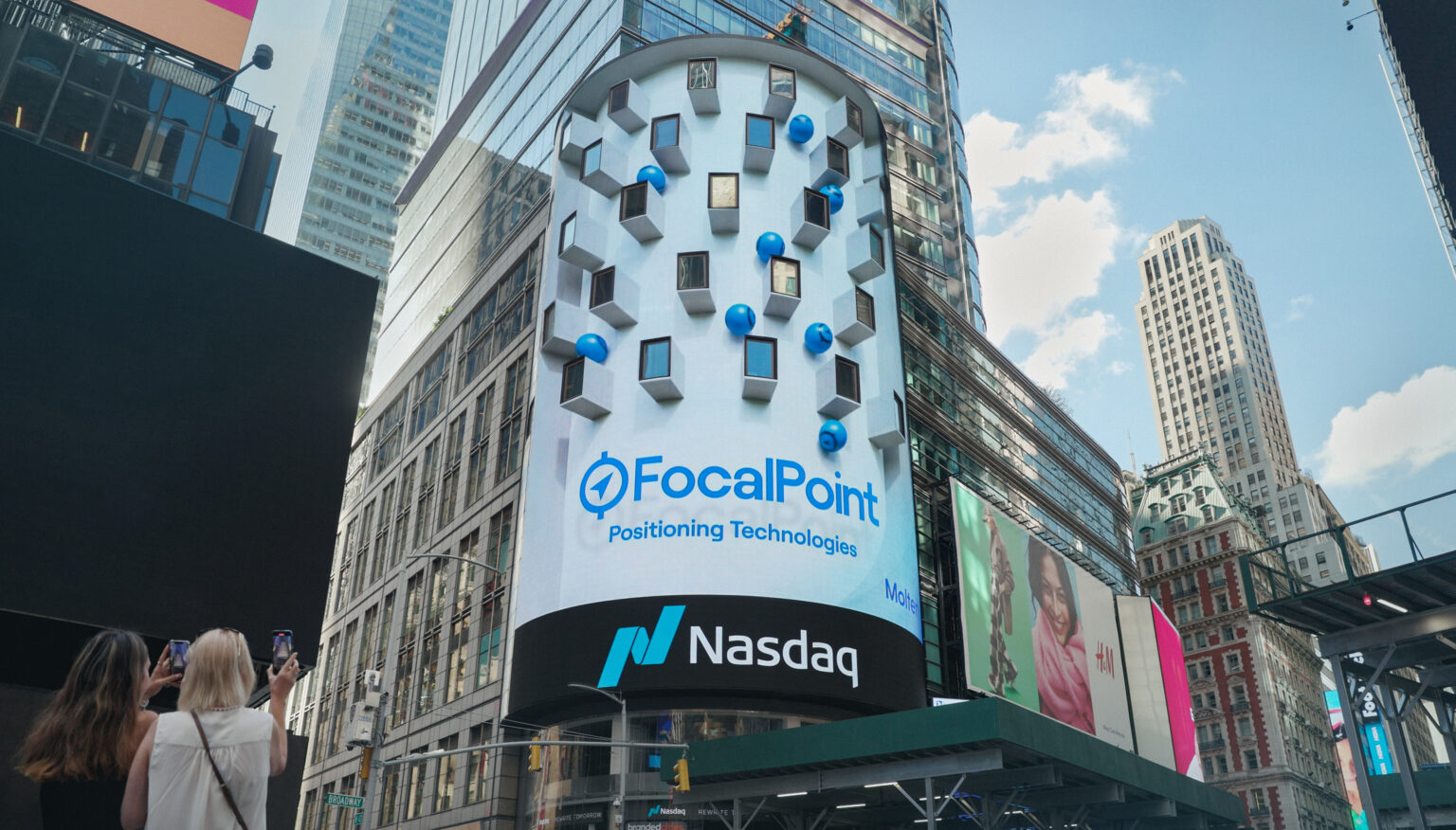 Northforge creates hi-tech animation for Times Square's Nasdaq screen ...
