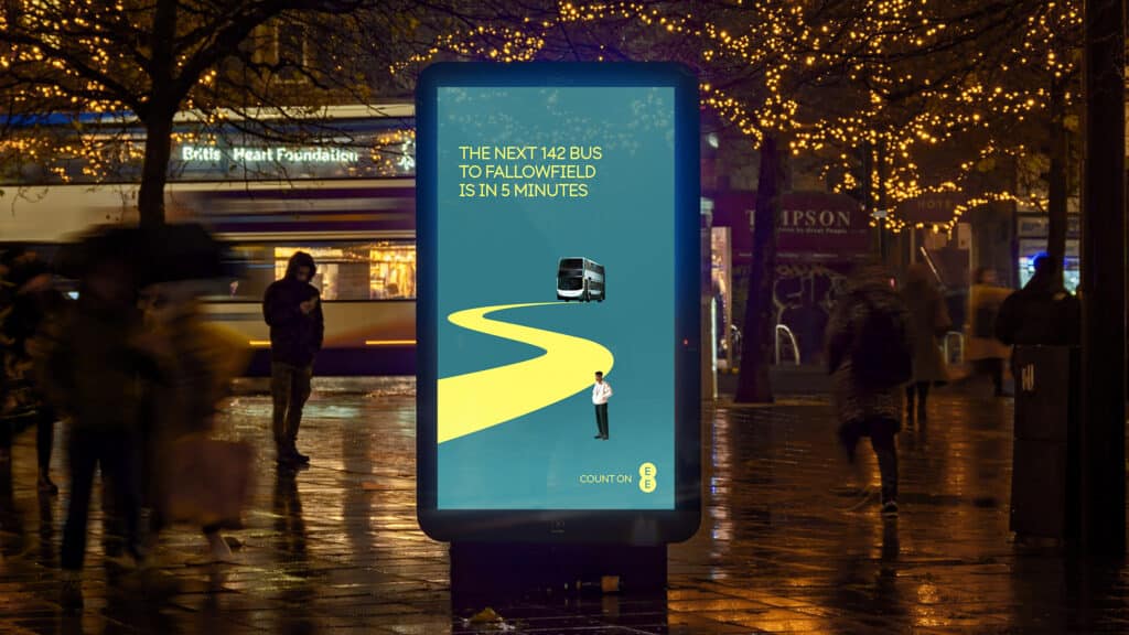 EE and Ocean Outdoor launch Stay Connected at Night Campaign in ...