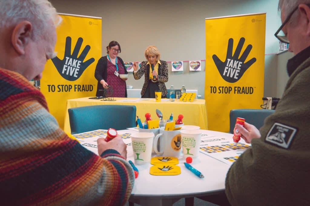 Manchester Age UK hosts Only Fools and Horses star for Scam Bingo ...