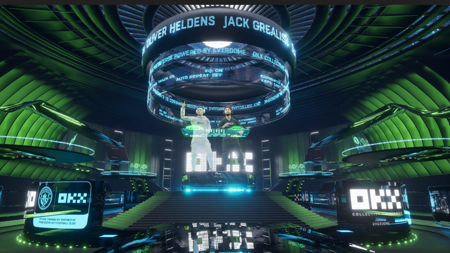 Jack Grealish DJs in the metaverse with Oliver Heldens - Prolific North