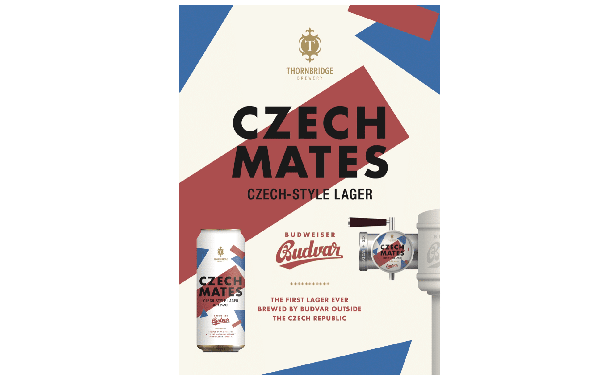 Budweiser Budvar launches debut UK lager brand - Prolific North