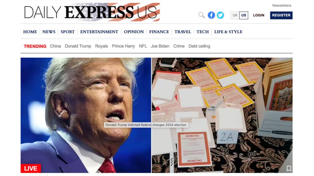 Holbrook-led Express US launches first ".com" edition - Prolific North