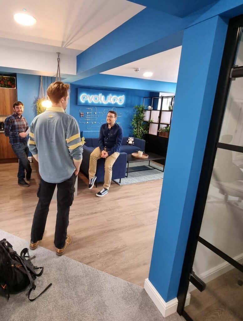 Evoluted completes £100k office refurb – for its remote workforce ...