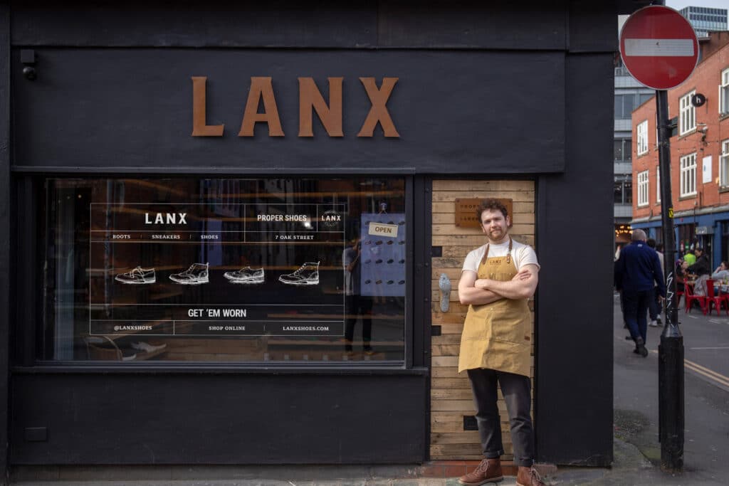 Studio Up North helps 'proper shoemaker' LANX to spread the word ...