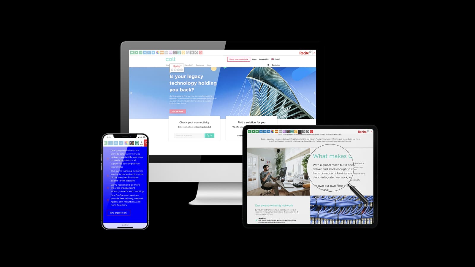 Global technology giant steps up online inclusivity with Recite Me's accessibility plug in ...