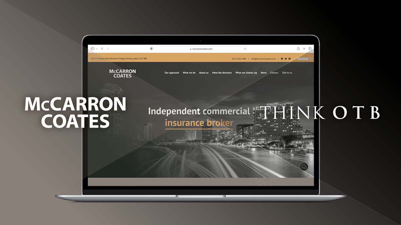 ThinkOTB thinks local with Leeds commercial insurance broker - Prolific North