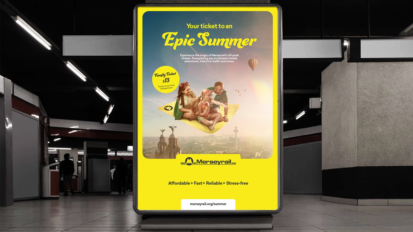 Loaf completes Merseyrail leisure campaign - Prolific North