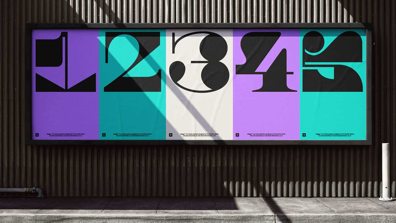 Northern Block font inspired by cancer charity - Prolific North