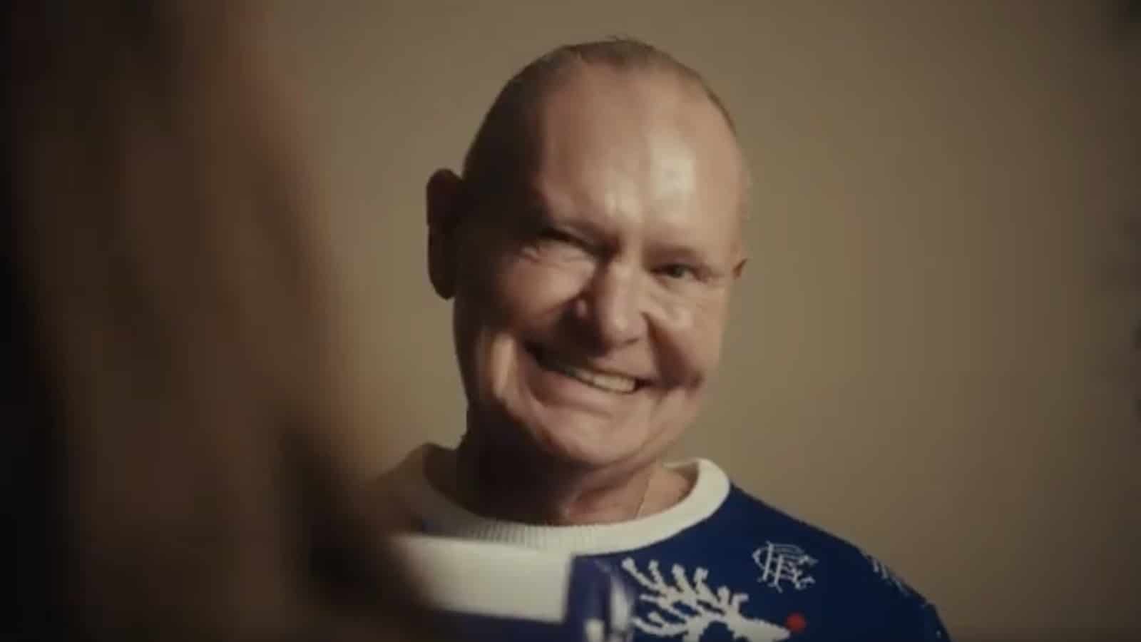 Gazza stars in Orillo Films' Rangers FC Christmas ad - Prolific North