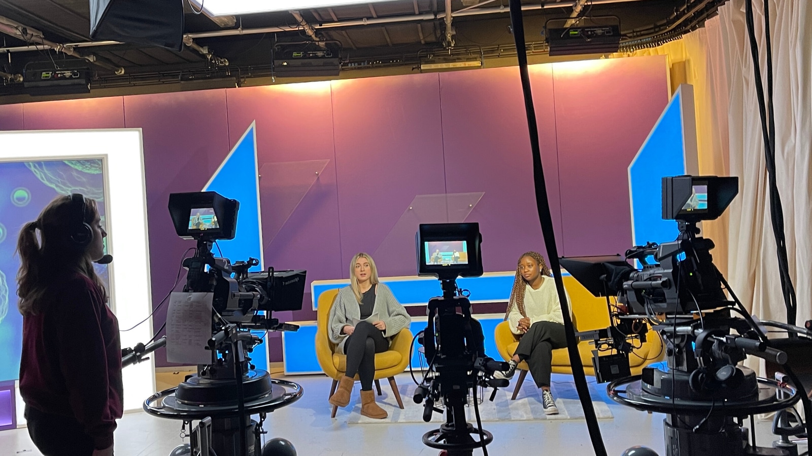 Leeds students take over former Channel 4 News set - Prolific North