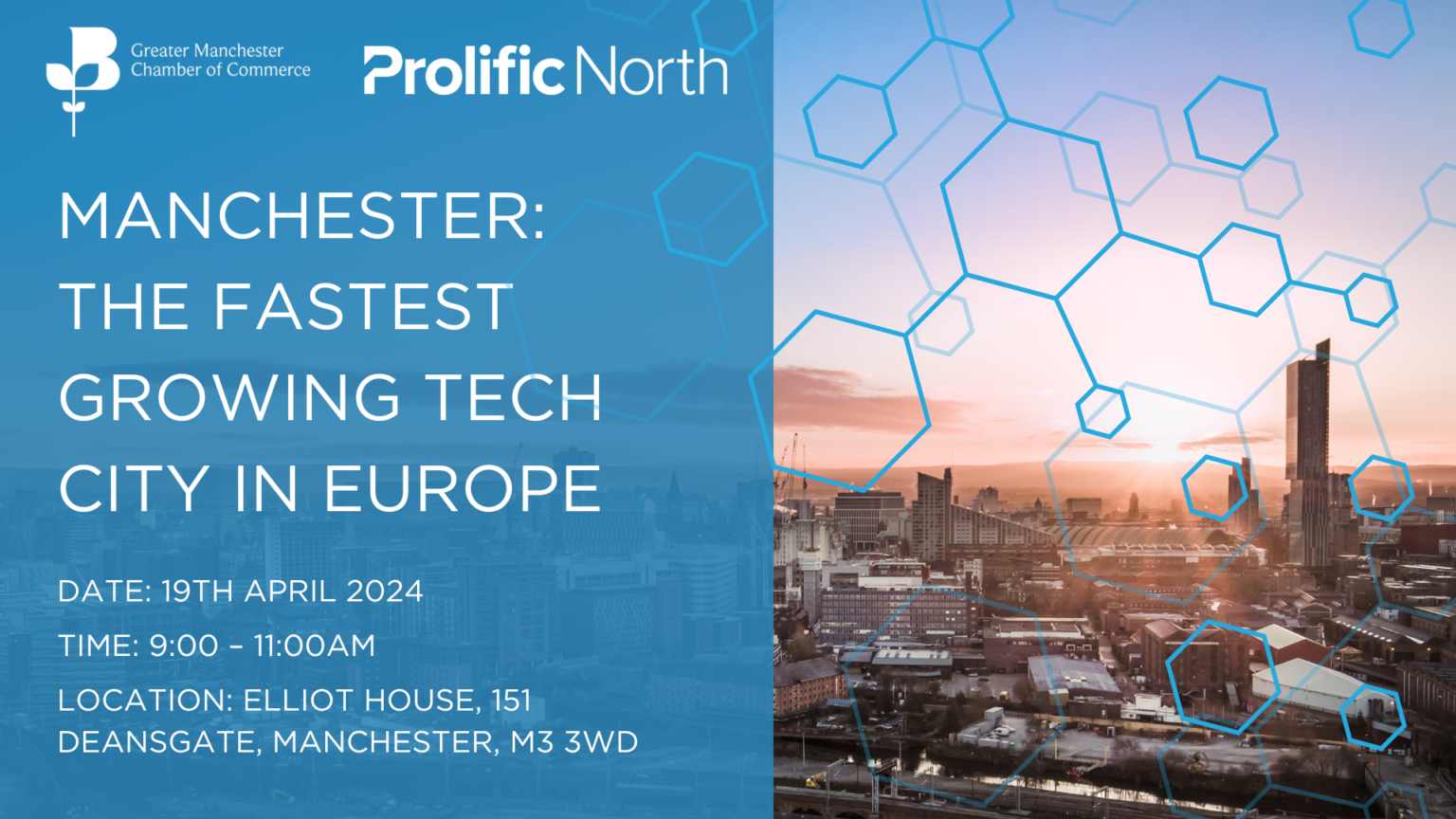 Manchester - the fastest growing tech city in Europe - Prolific North