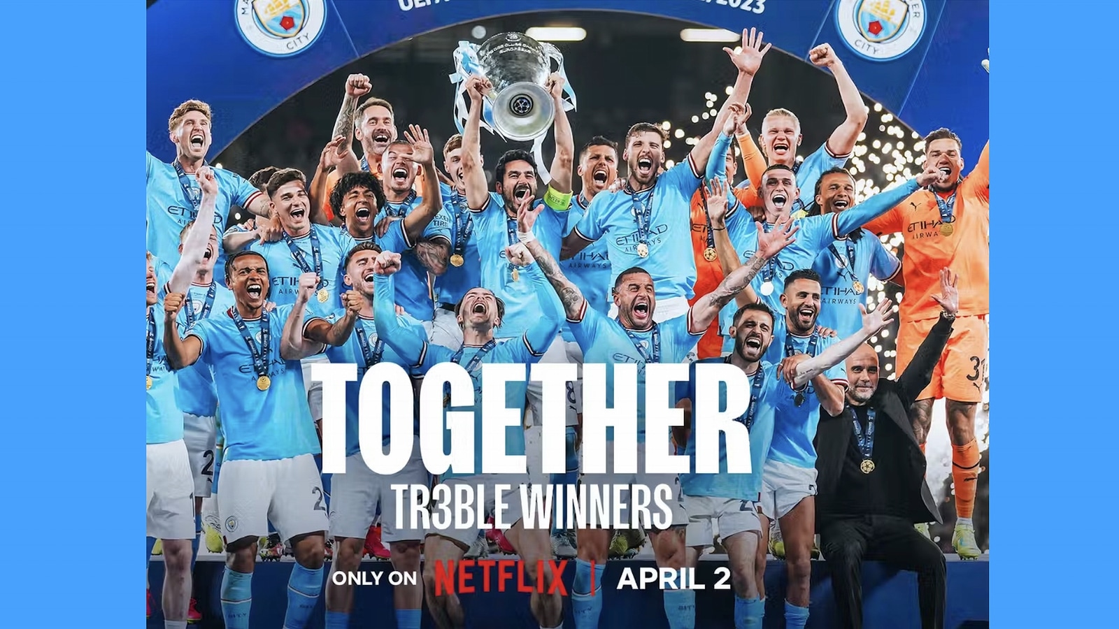 Netflix lands Man City Treble docuseries in 'seven-figure' deal ...